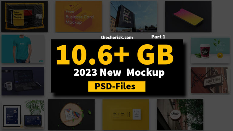 New PSD Mockup Mega Bundle For Photoshop Part 1 - PLRBuy