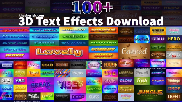 How To Use 3D Text Effects In Illustrator - PLRBuy