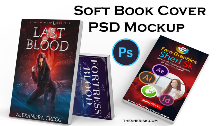 How To Create Design Of Soft Book Cover Mockup In Photoshop - PLRBuy