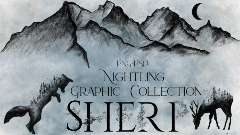 Nightling Graphic Design Collection Download In PNG And PSD - PLRBuy