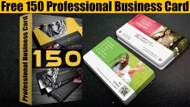 150 Professional Business Card Bundle Download In PSD Files - PLRBuy